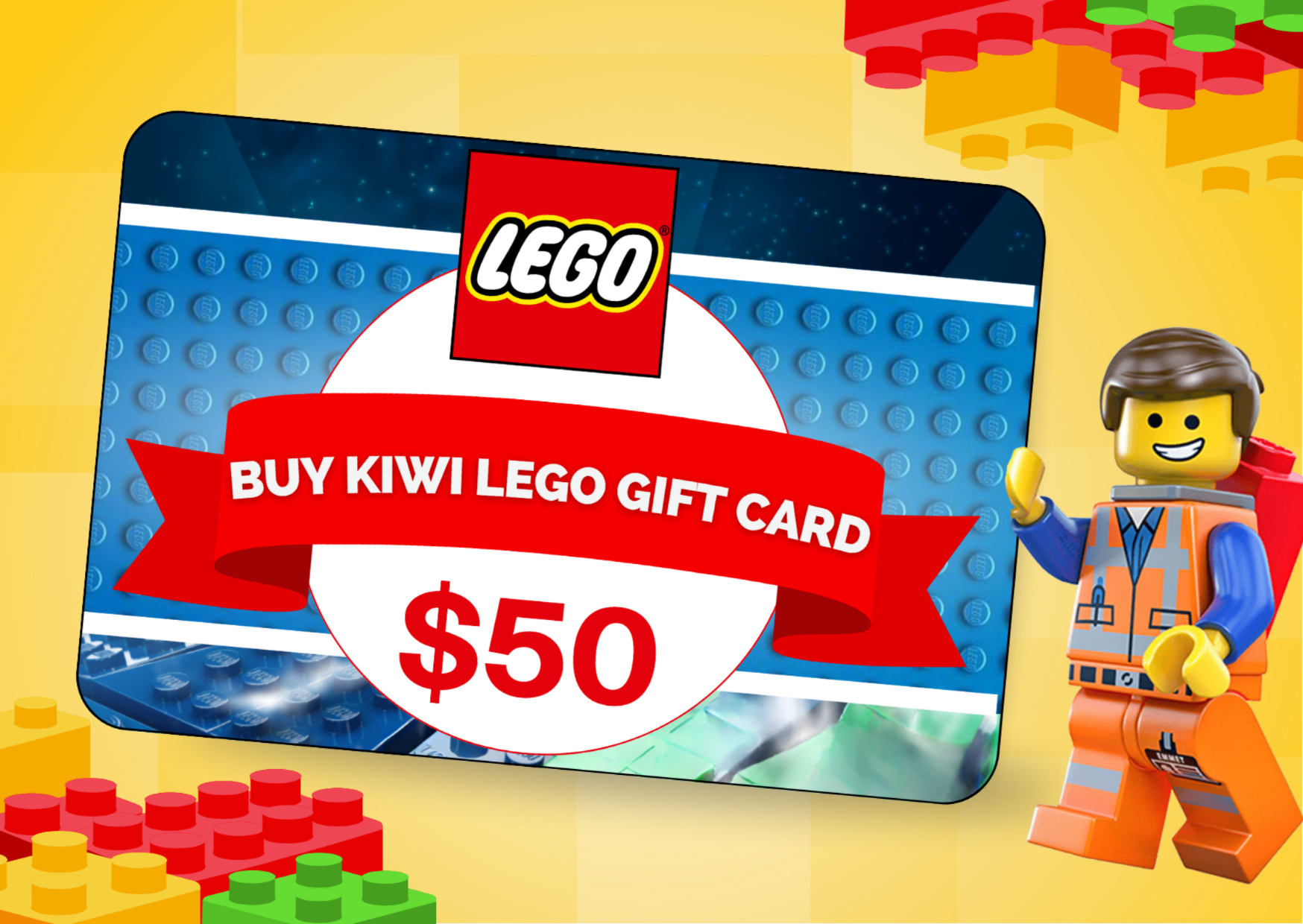 Buy Kiwi Lego Gift Card- Bonus 25% Extra Value on Lego Redemptions ...