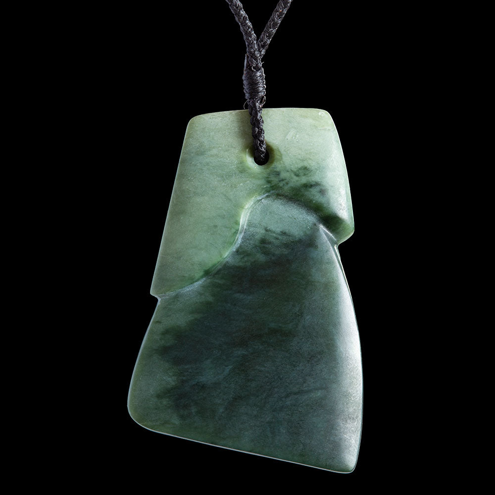 Large Jade Toki by Nick Balme Pendant - Buy Kiwi Direct