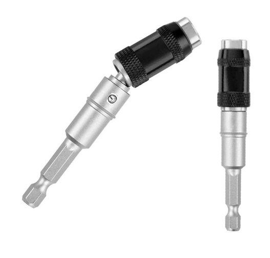 2PCS Magnetic Pivot Drill Bit Holder Steel Impact Pivoting Swivel Scre ...